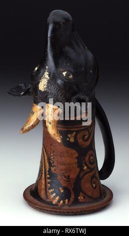 Rhyton drinking vessel in shape of ram's head, Median period, Reza ...