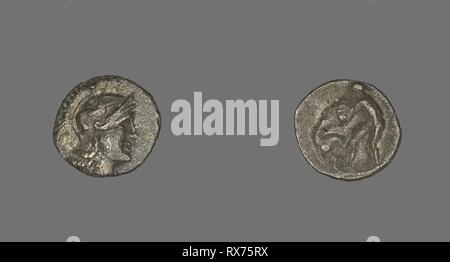 Ancient Greek. Obol (Coin) Depicting a Dove. 400 BC–323 BC. Ancient ...