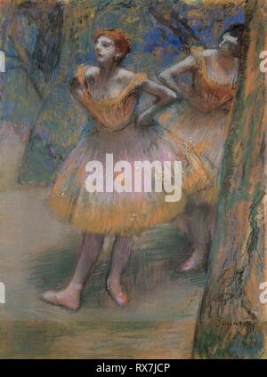 Two Dancers (1893-1898) painting in high resolution by the famous Edgar ...