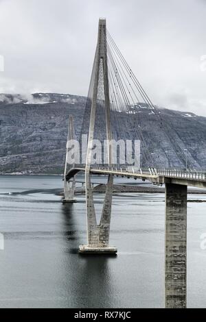 Norway, Nordland, view to Helgelandsbrua bridge Stock Photo - Alamy