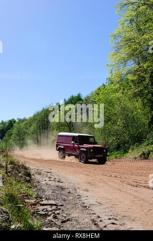 View of Lochaline sand quartz mine on scottish west coast scotland ...