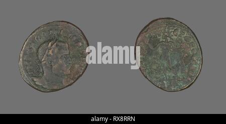 Follis (Coin) Portraying Emperor Licinius, AD 321/323, Roman, minted in ...