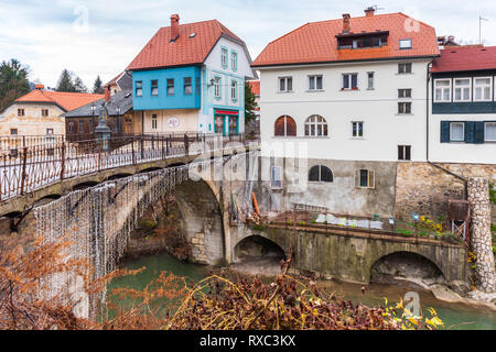 Skofja Loka ancient city of Slovenia Stock Photo - Alamy