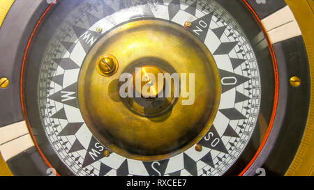 A compass is an instrument used for navigation and orientation that ...