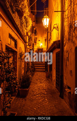 Sunset on Trevignano Romano, Bracciano lake, Italy Stock Photo - Alamy