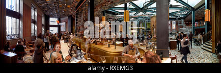 Interior of Starbuck's Reserve Roastery, Milan, Italy Stock Photo - Alamy