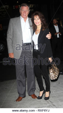 SUSAN LUCCI with husband Helmut Huber , son Andreas Huber , Jill Stock ...