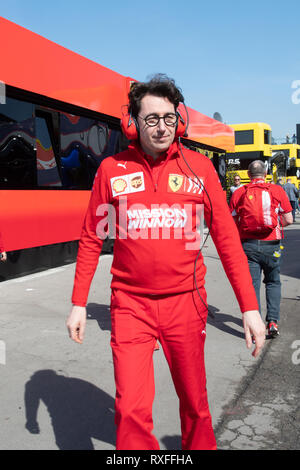 Barcelona, Spain. 28th February, 2019. #20 Kevin Magnussen, Haas F1 ...