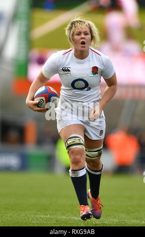 England's Marlie Packer Stock Photo: 213401578 - Alamy