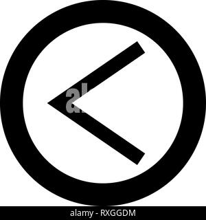 Kenaz rune Kanu symbol ulcer torch icon outline black color vector in ...