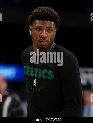 Los Angeles Lakers guard Marcus Smart (36) against the Phoenix Suns ...
