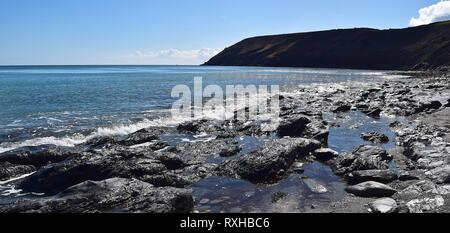 Vault Beach, Cornwall, 310316 Stock Photo - Alamy