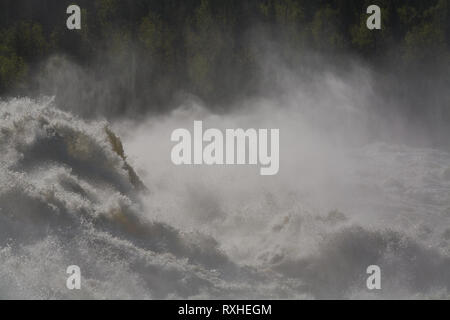 Rupert River, Eeyou Istchee James Bay Territory, Quebec, Canada Stock ...