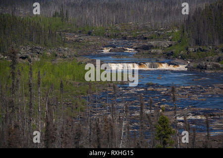 Eastmain River, Eeyou Istchee James Bay Territory, Quebec, Canada Stock ...