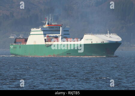 MV Hurst Point, a Point-class sealift ship operated by Foreland ...