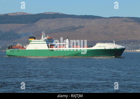 MV Hurst Point, a Point-class sealift ship operated by Foreland ...