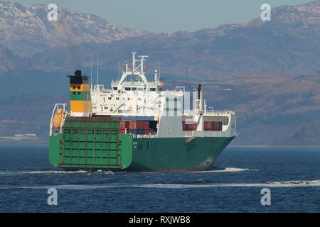 MV Hurst Point, a Point-class sealift ship operated by Foreland ...