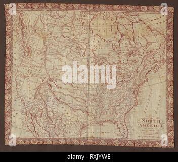 Map of North America 1811 Stock Photo - Alamy