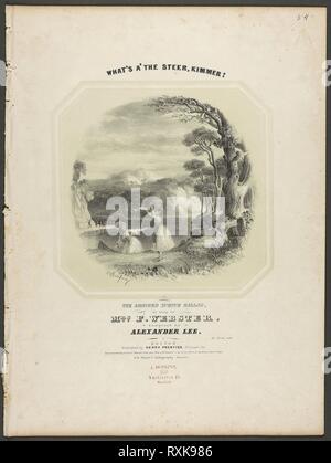 What's A' The Steer, Kimmer!, 1840 Stock Photo - Alamy