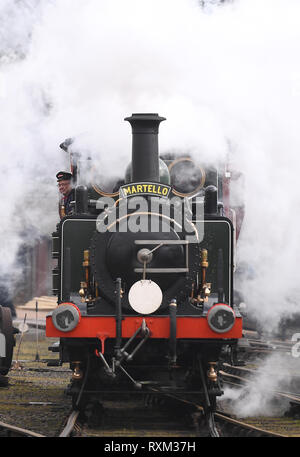 Steam locomotive 662 Martello during the Southern Steam event at the ...