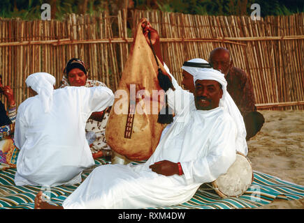Dubai Arab folklore and history with a group of Emirati men performing ...