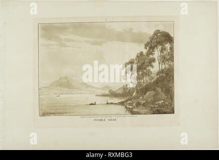 Paul Sandby. Pimble Meer. 1776. England. Aquatint on cream laid paper ...