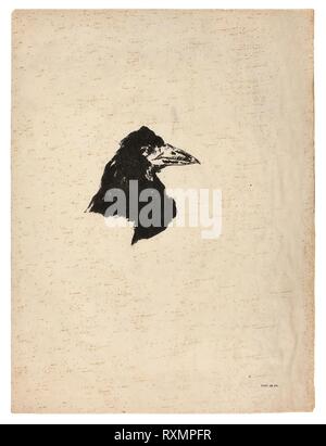 Le Corbeau: The Raven, 1875 Stock Photo - Alamy