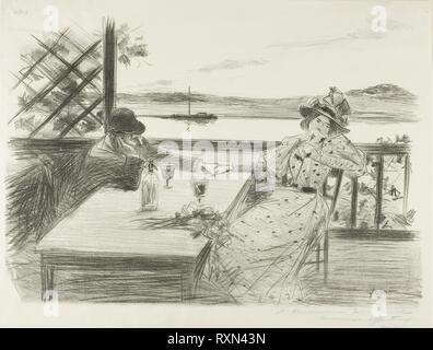 The Arbor, 1893 Stock Photo - Alamy