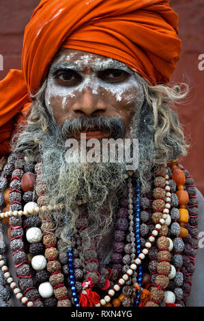 Hindu ascetic ( " sadhu") belonging to the "sannyasin" sect ( Nepal ...