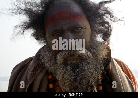 Hindu ascetic ("sadhu") belonging to the Aghori sect ( India). He is ...