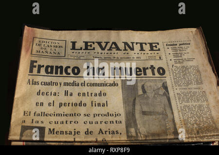 General Francisco Franco, fascist dictator of Spain. 1949.Courtesy CSU ...