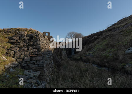 A view of Cheesden brook and valley from Cheesden Lum Mill, near ...