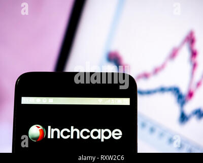 Inchcape plc company logo seen displayed on smart phone Stock Photo - Alamy