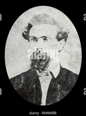 Frank Reno 1837-1868 a member of the Reno Gang Stock Photo - Alamy