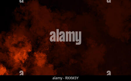 Fire smoke texture overlays on isolated background. Misty background ...