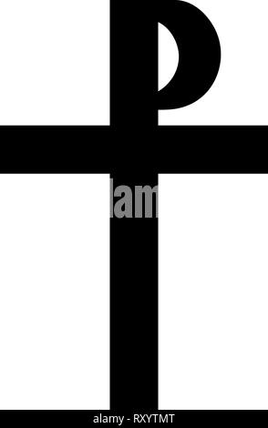 Cross monogram Rex tsar tzar czar Symbol of the His cross Saint Justin ...