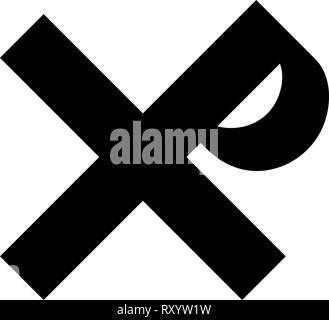 Cross monogram Rex tsar tzar czar Symbol of the His cross Saint Justin ...