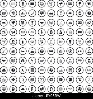 Totalizator icons set, simple style Stock Vector Image & Art - Alamy