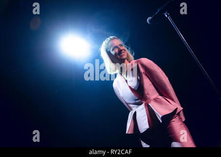 Norway, Bergen - February 22, 2019. The Norwegian folk pop singer and ...