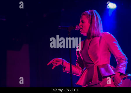 Norway, Bergen - February 22, 2019. The Norwegian folk pop singer and ...
