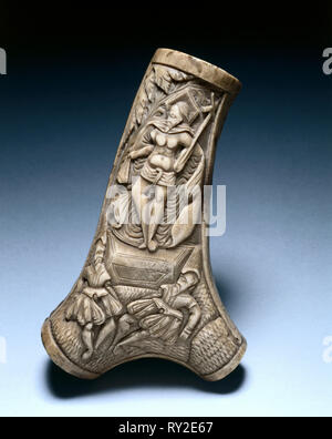 Powder Flask late 16th century German, possibly Nuremberg During the ...