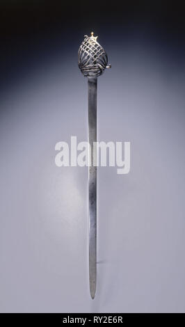 Schiavona Broadsword, 1700s. Italy, Venice, 18th century. Steel, brass ...