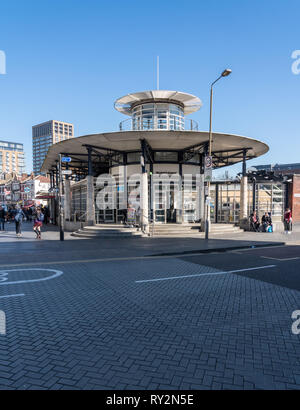 Woolwich Arsenal DLR Station, Woolwich, London, England, United Kingdom ...