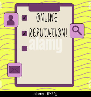 Word writing text Online Reputation Management. Business concept for ...