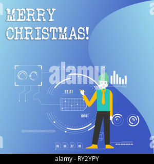 Writing note showing Merry Christmas Motivational Call. Business photo ...