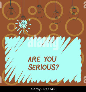 Text showing inspiration Are You Kidding Me . Business approach ...