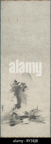 Landscape by Sesshu Toyo Stock Photo - Alamy