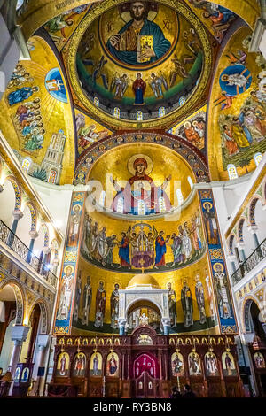 Harissa Our Lady of Lebanon Marian Shrine Pilgrimage Site Sanctuary ...