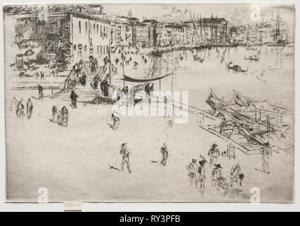The Riva, No. 2, 1886. James McNeill Whistler (American, 1834-1903 ...