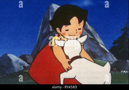 Heidi with Goat Stock Photo - Alamy